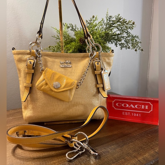Coach | Bags | Coach Embossed Shouldercrossbody Bag | Poshmark